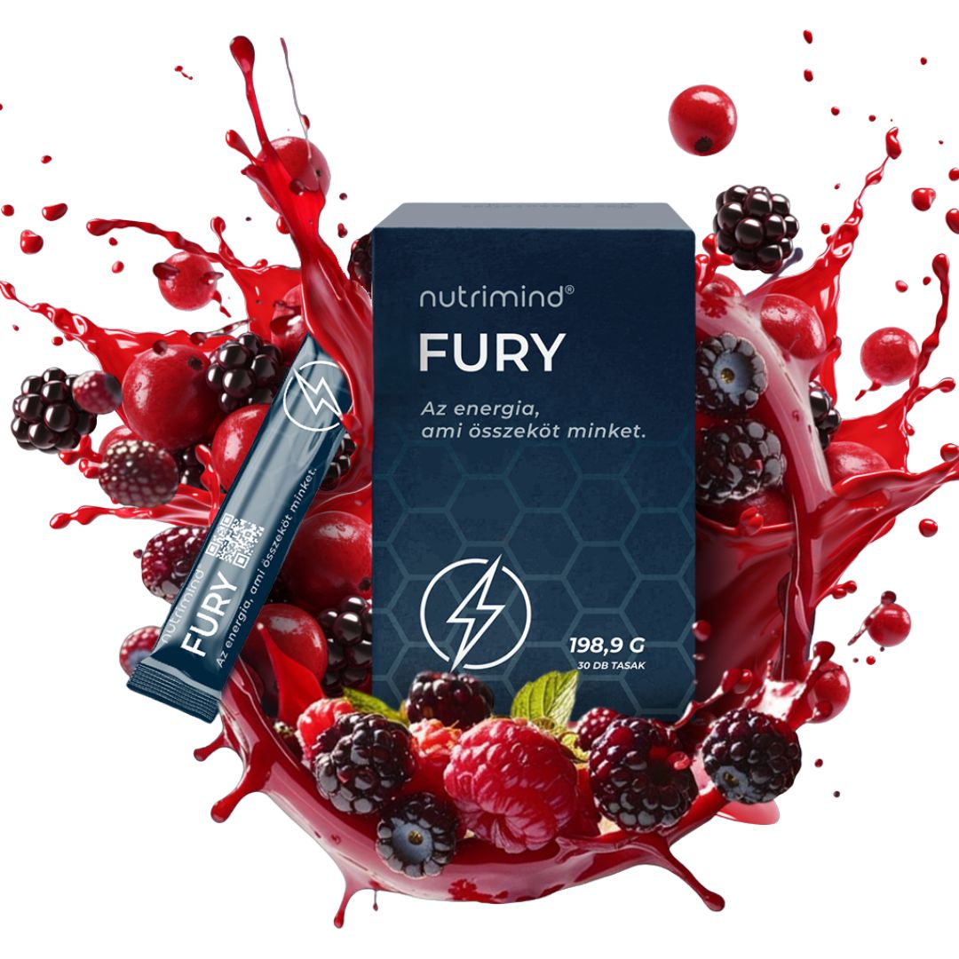 Nutrimind® Fury erdei gyümölcsös italpor